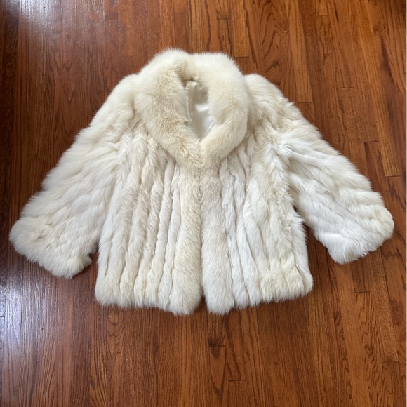 Saga Furs | Jackets & Coats | Luxurious Natural Blue Fox Fur Coat ...